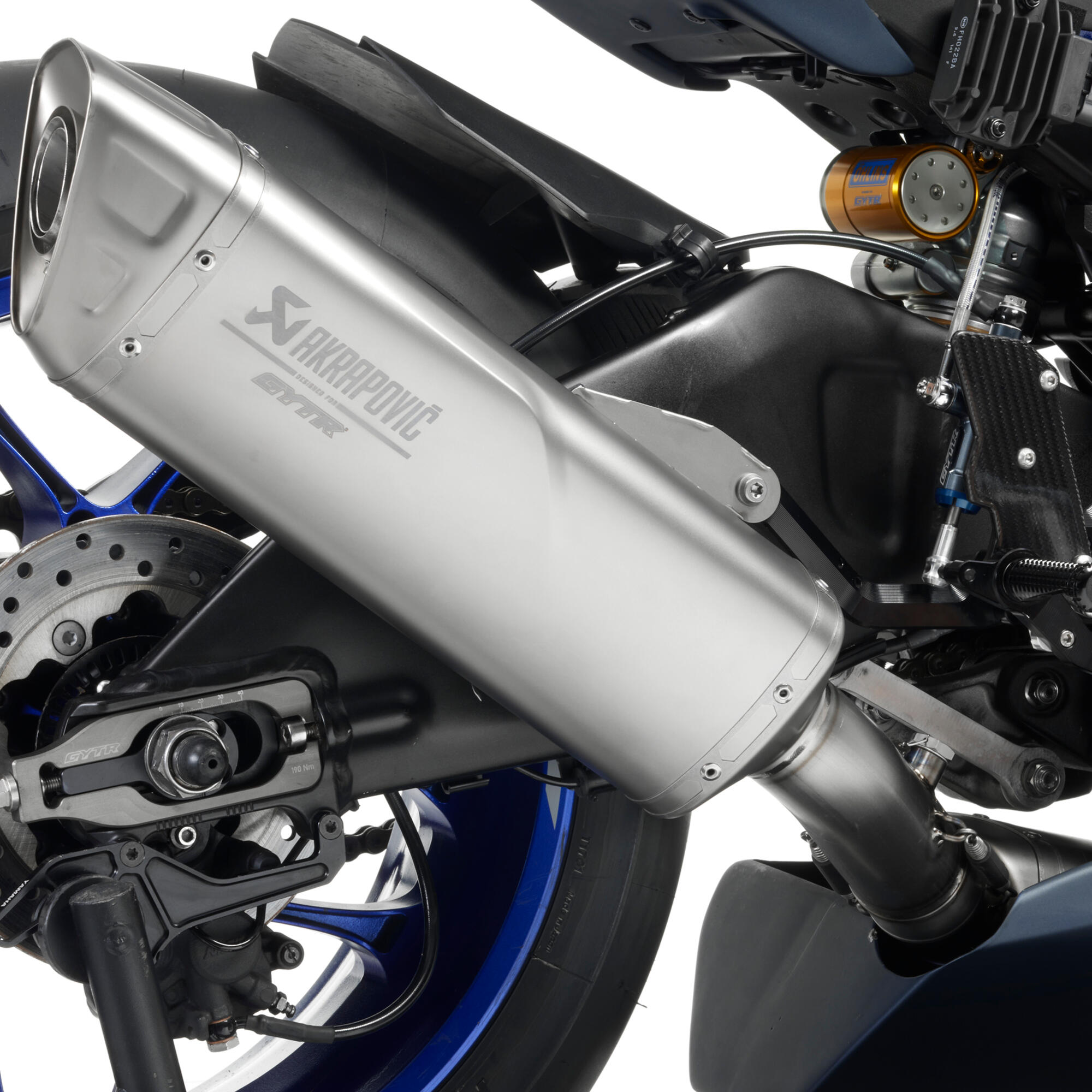 GYTR Akrapovic Trackday Mid Muffler System - yamaha-online-shop.de